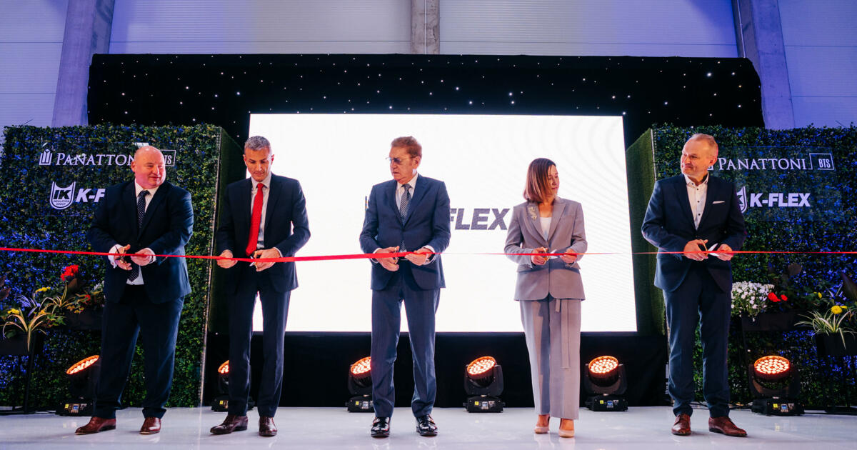 The sixth building in the K-FLEX complex in Uniejów is officially ...