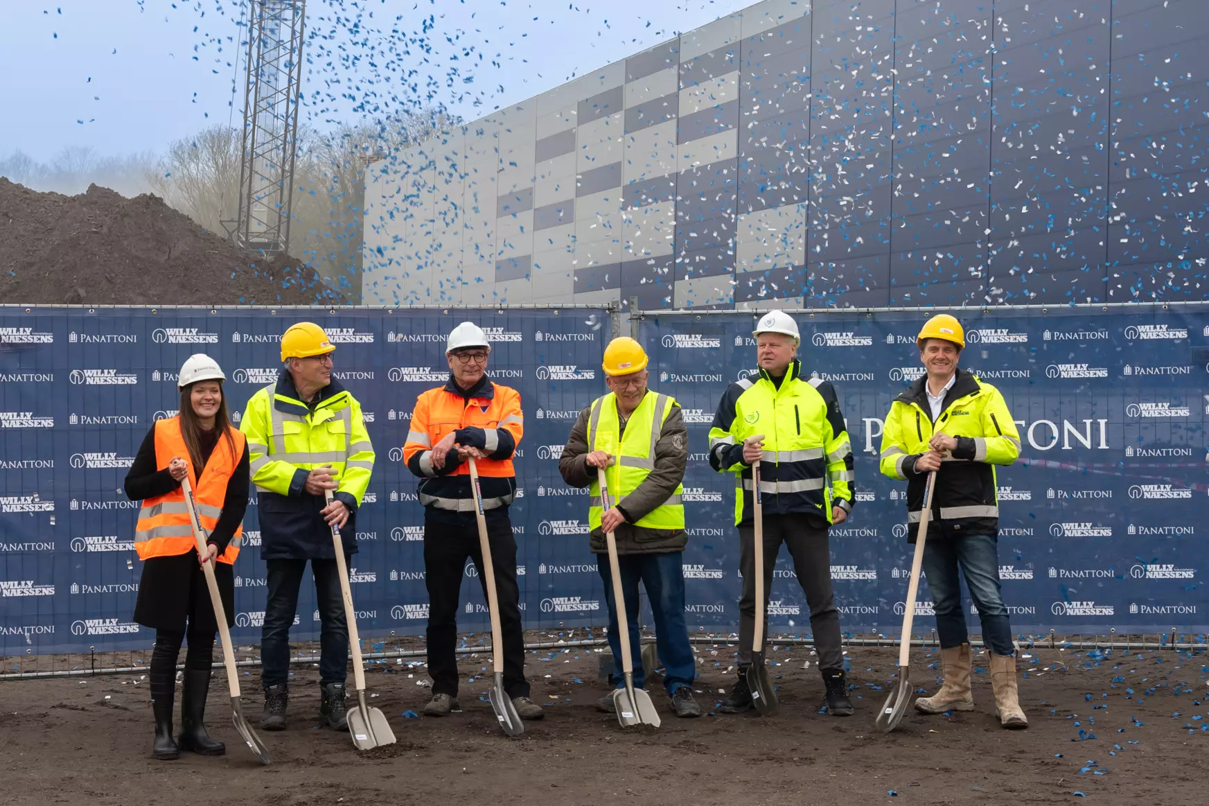 Bouw tweede bedrijfscomplex Panattoni Park Sas van Gent van start